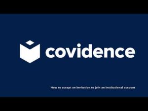 How to use Covidence - Covidence Academy